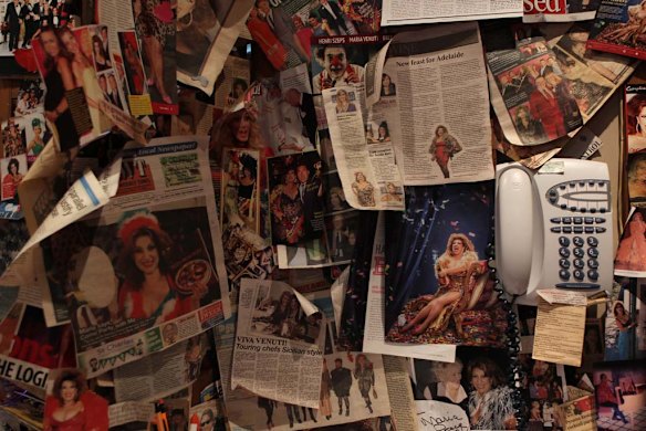 Inside performer Maria Venuti's home