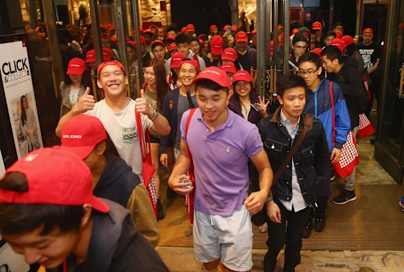 Boxing Day sales in Sydney
