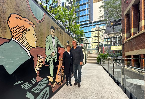 Party central: Perth corporates loosen their collars for music festival