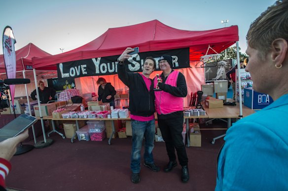 Love Your Sister Connie Johnson's Big Heart project collects 5c coins