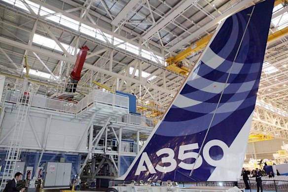 New Airbus A350 makes its first flight