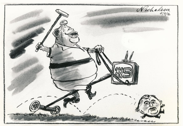 From the Archives, 1990: Kerry Packer fights for life after heart attack