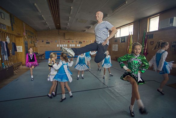 Irish dance class