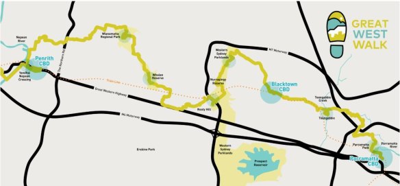 Sydney's new 65km walking track stretches from Parramatta to Penrith