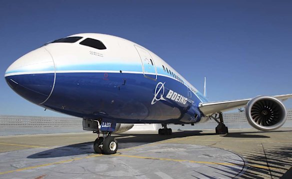 Dreamliner takes flight