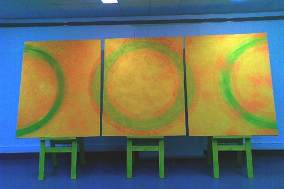 Andrew Mallard's paintings