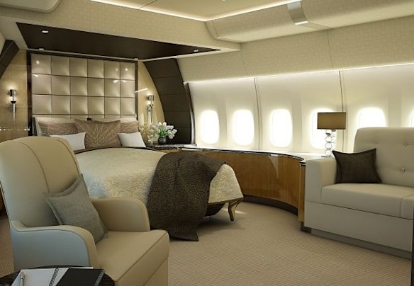 Boeing 747-8 private jumbo jet photos: Inside the ultimate VIP private ...