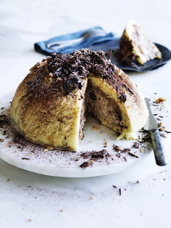 Adam Liaw's Swedish baked salmon pudding, and zuccotto with prunes ...