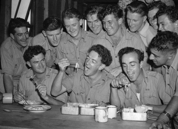 From the Archives, 1946: Recruits for occupation of Japan in training