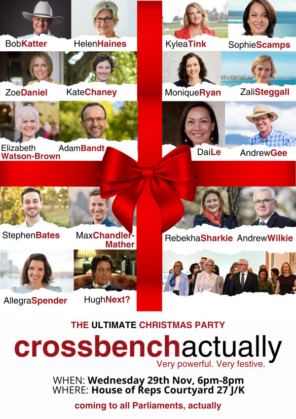 Crossbench MPs’ very noughties Christmas