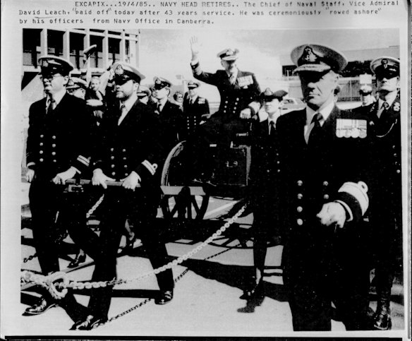 Vale Vice Admiral David Leach