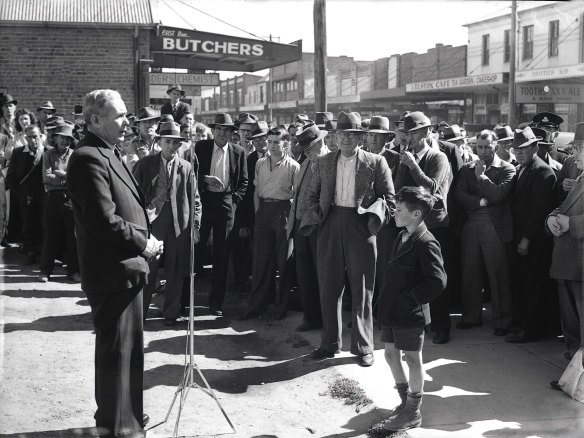 From the Archives, 1946: Mr. Chifley promises “justice for all”