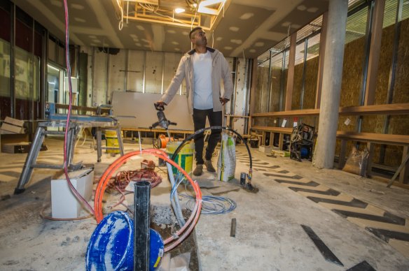 First look inside the new Gus' Place cafe coming soon to Bunda Street ...