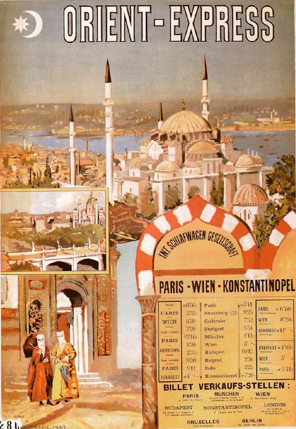 Express to the Orient tour: A 15-day rail journey from Paris to Istanbul