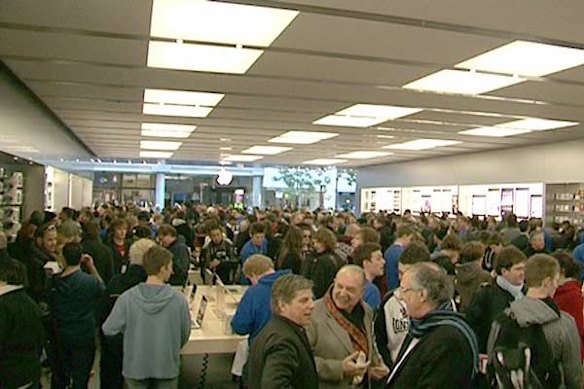Apple's first store in Perth