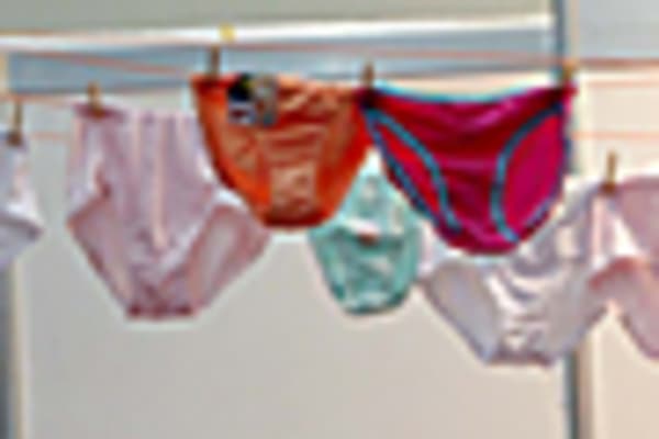 Women drop their knickers to help others