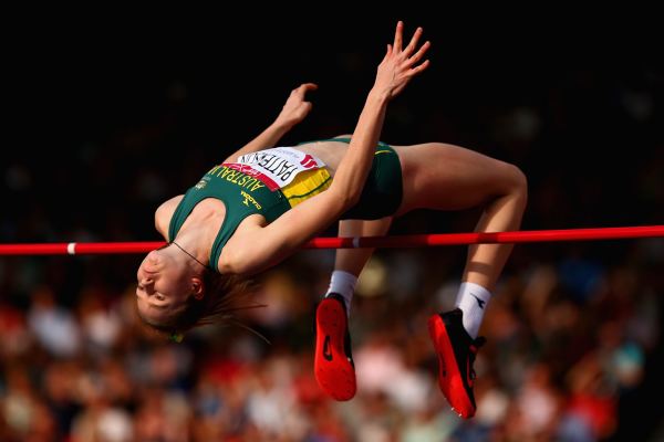Eleanor Patterson wins gold in women's high jump