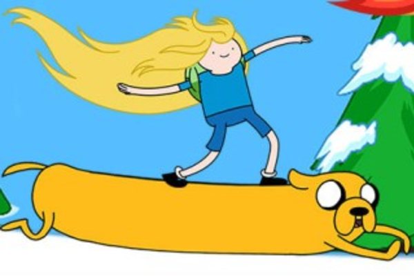 Adventure Time hits the slopes in a super-addictive mobile game