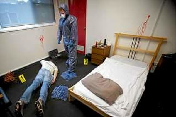 Shock and gore at CSI: Waurn Ponds