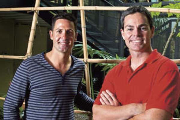 Two of us: Jamie Whincup and Craig Lowndes