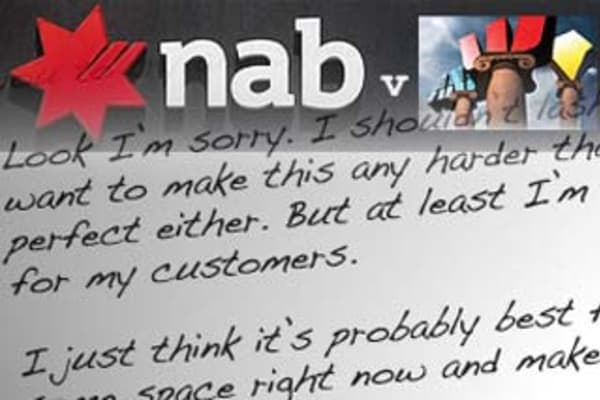 NAB ads put noses out of joint
