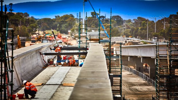 Mernda train line ahead of schedule