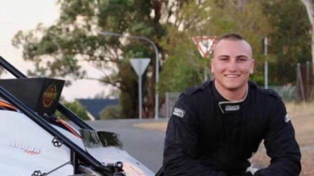 Speedcar driver Reid Mackay fighting for his life after crash