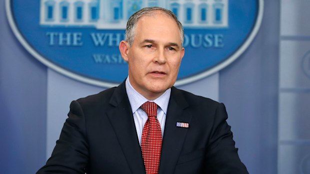 US EPA chief's aides fly first-class to Australia in latest splurge