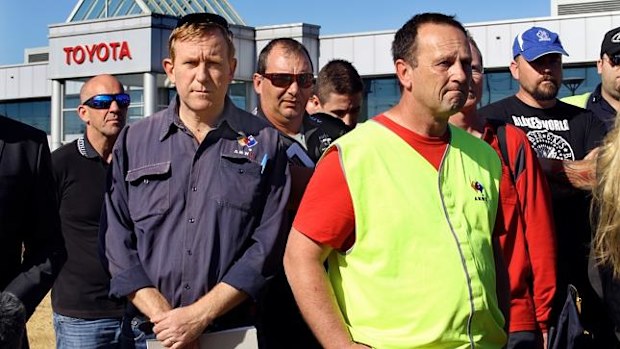 Manufacturing workers say they are not to blame for Toyota’s departure