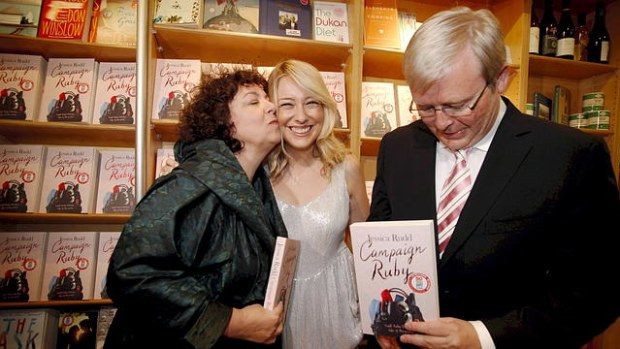 Book launch a Ruby Tuesday for Rudd