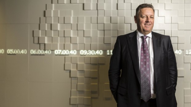 Rio Tinto innovation boss Greg Lilleyman looks outside mining