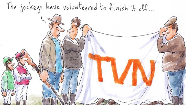 Bruce Mann (like Racing NSW) quits TVN