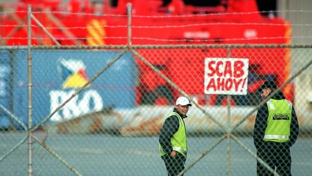 ‘Scab’ sign too offensive, High Court says