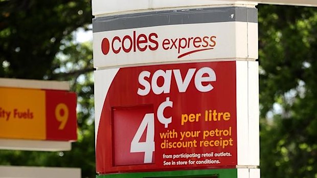 Coles, Woolies fuel discounts capped at 4¢ a litre