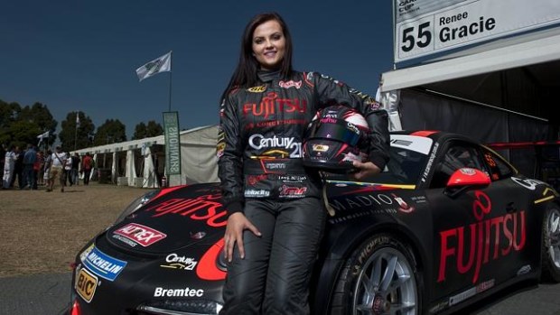 Race car driver Gracie makes speed her business