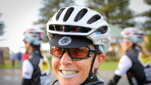 Pedal power: Lisa Healey