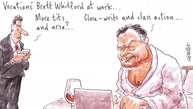 Vocation's Brett Whitford swaps sex with UK star for school