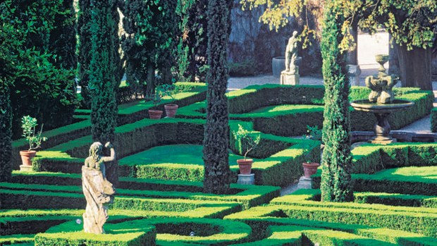 In the philosopher’s garden