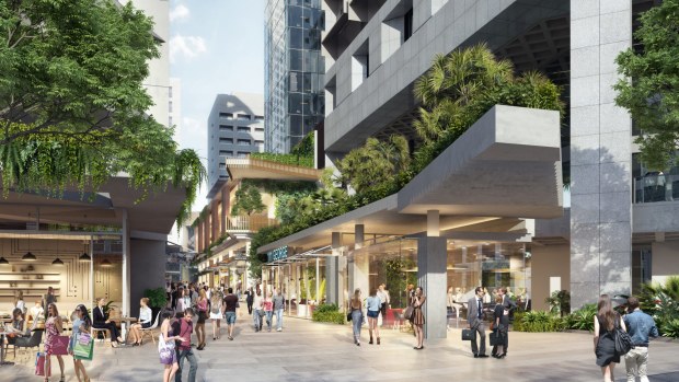 Brisbane's 'triplets' to get a laneway makeover and a new 40-level ...