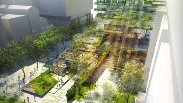 'Greenest' Sydney building using rainforest timber