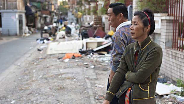 Pocket of poverty the new Shanghai has left behind