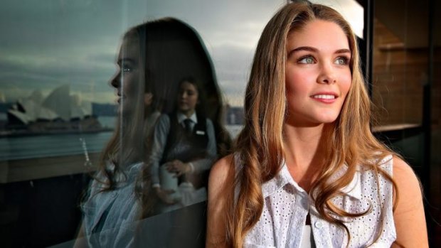 'New Miranda Kerr' Mary Stickley, 14, wins Dolly's Model Search competition