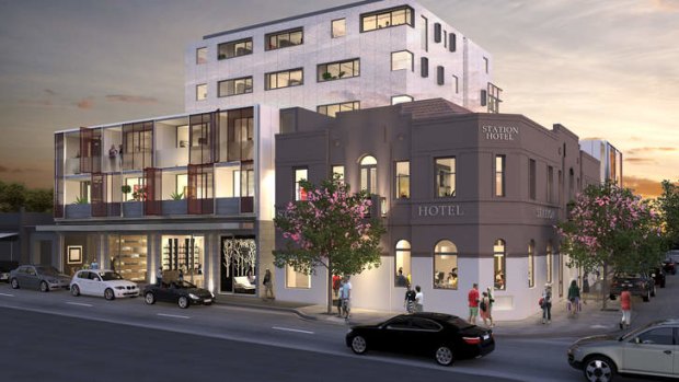 A new look in train for Prahran's Station Hotel