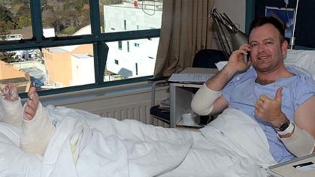 My terrifying slide backwards down a mountain