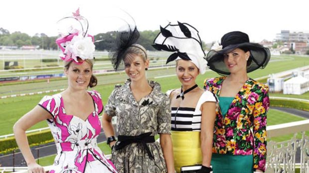 Fashion foursome set hearts racing at Randwick