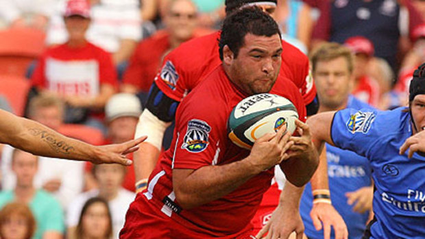 Reds prop returns home for debut