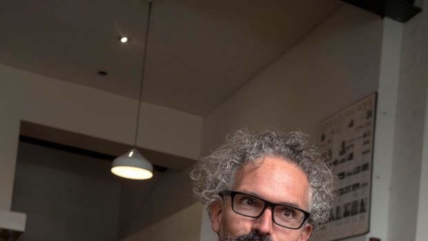 Lunch with Bernard Caleo: 'comics are a mode of writing'