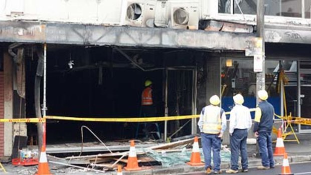 Four escape after 'deliberate' fire causes explosion at Sydney restaurant