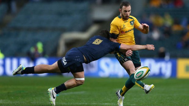 Wallabies win ugly over plucky Pumas