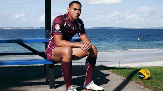 Same surname but this Folau is making his own mark